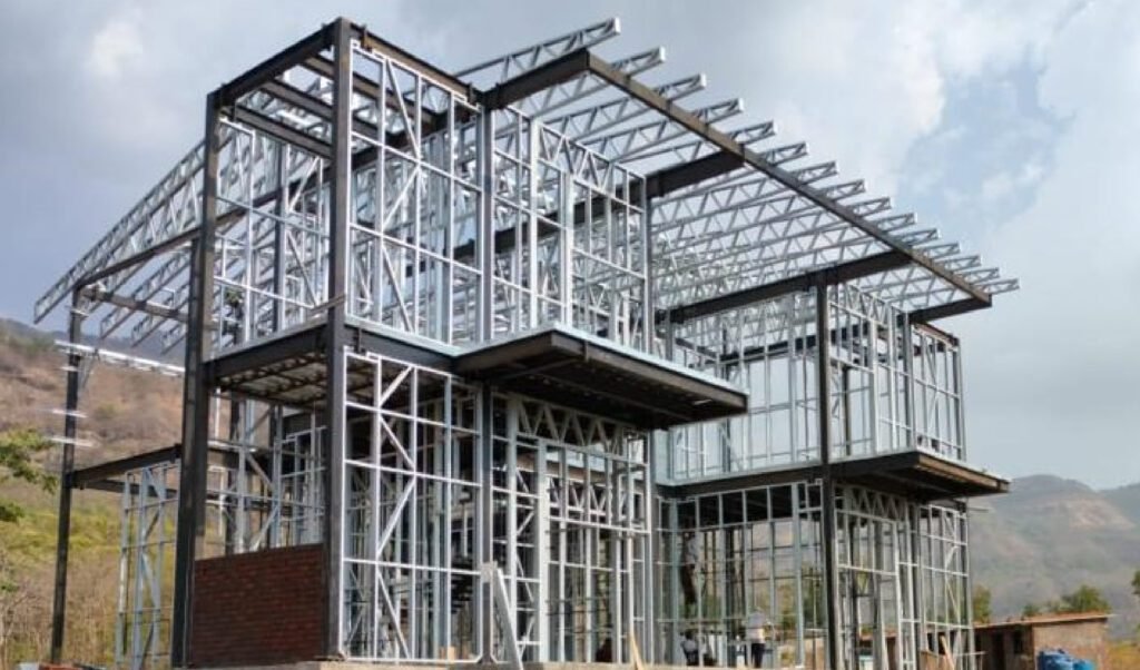 Steel Building Construction | SCentre Infra
